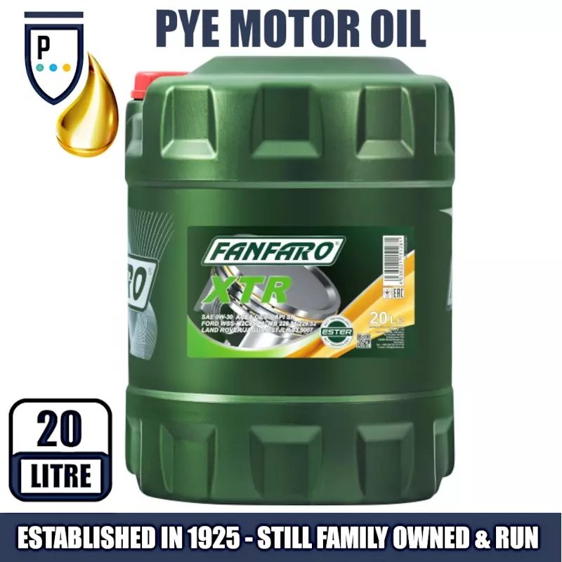 FANFARO XTR 0W-30 7919 SYNTHETIC ENGINE OIL C2/C3 BMW LL-12FE 20L