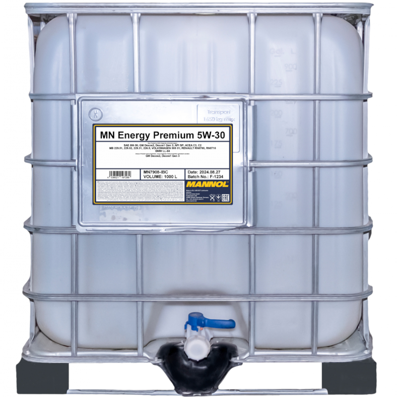 Mannol 7908 Energy Premium 5W30 C2/C3 Fully Synthetic Engine Oil ...