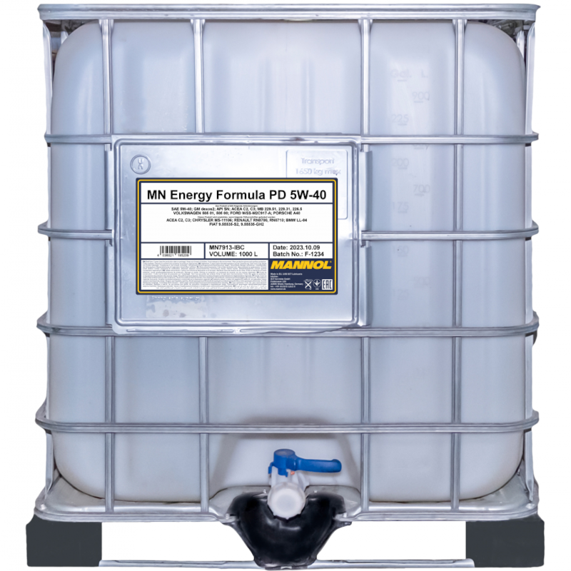 Mannol 7913 Energy Formula Pd 5W40 C3 - 1000L IBC