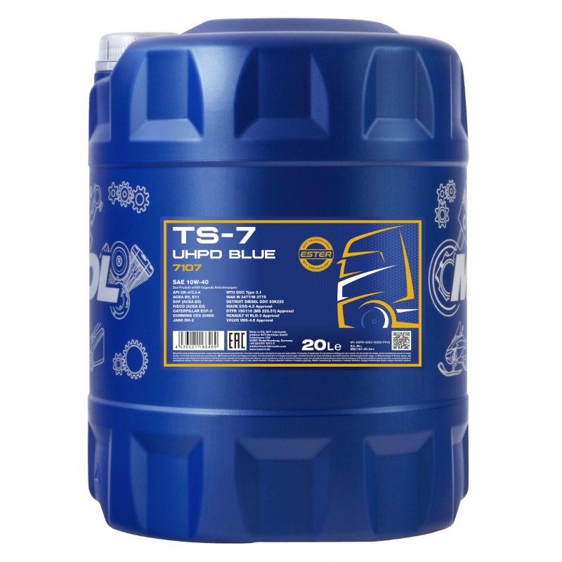 Mannol TS-7 UHPD 10W-40 Blue 7107- 20L