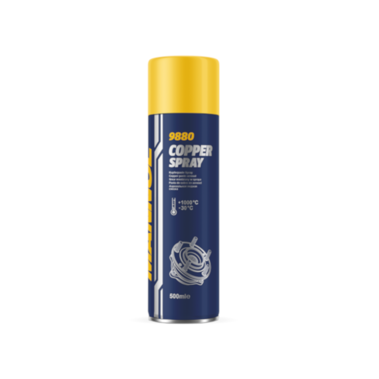 MANNOL 9880 COPPER LUBRICANT SPRAY 500ML- PACK OF 12