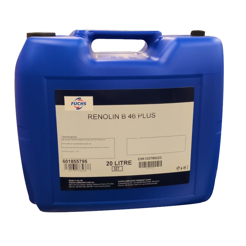 Fuchs Renolin B Plus - Premium Iso 46 Hydraulic Fluid - 20L